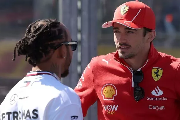 Charles Leclerc's girlfriend's one-word reaction to Gasly's partner ...