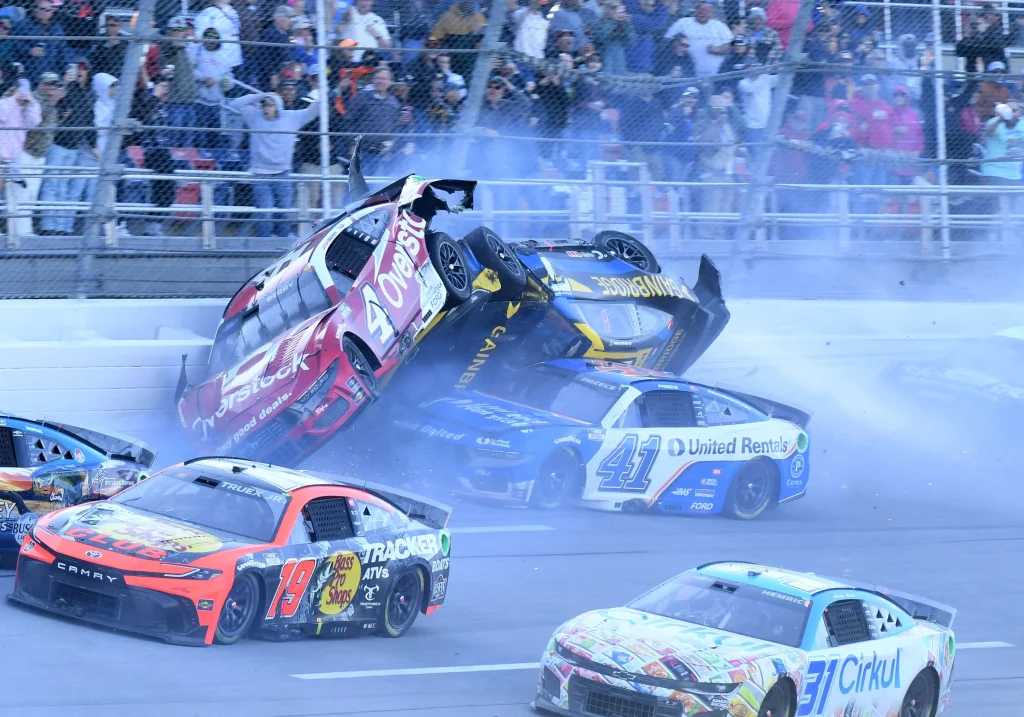 Josh Berry's Shocking Crash at Talladega: Bird Strike Hits Windshield ...