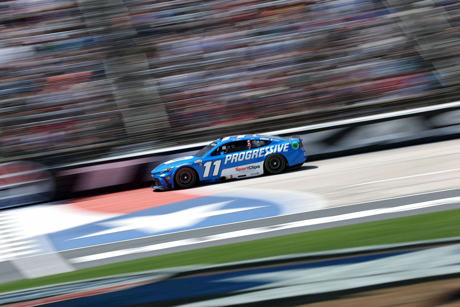 Denny Hamlin's Engine Failure Sparks Fire, Forces Early Exit at Texas ...