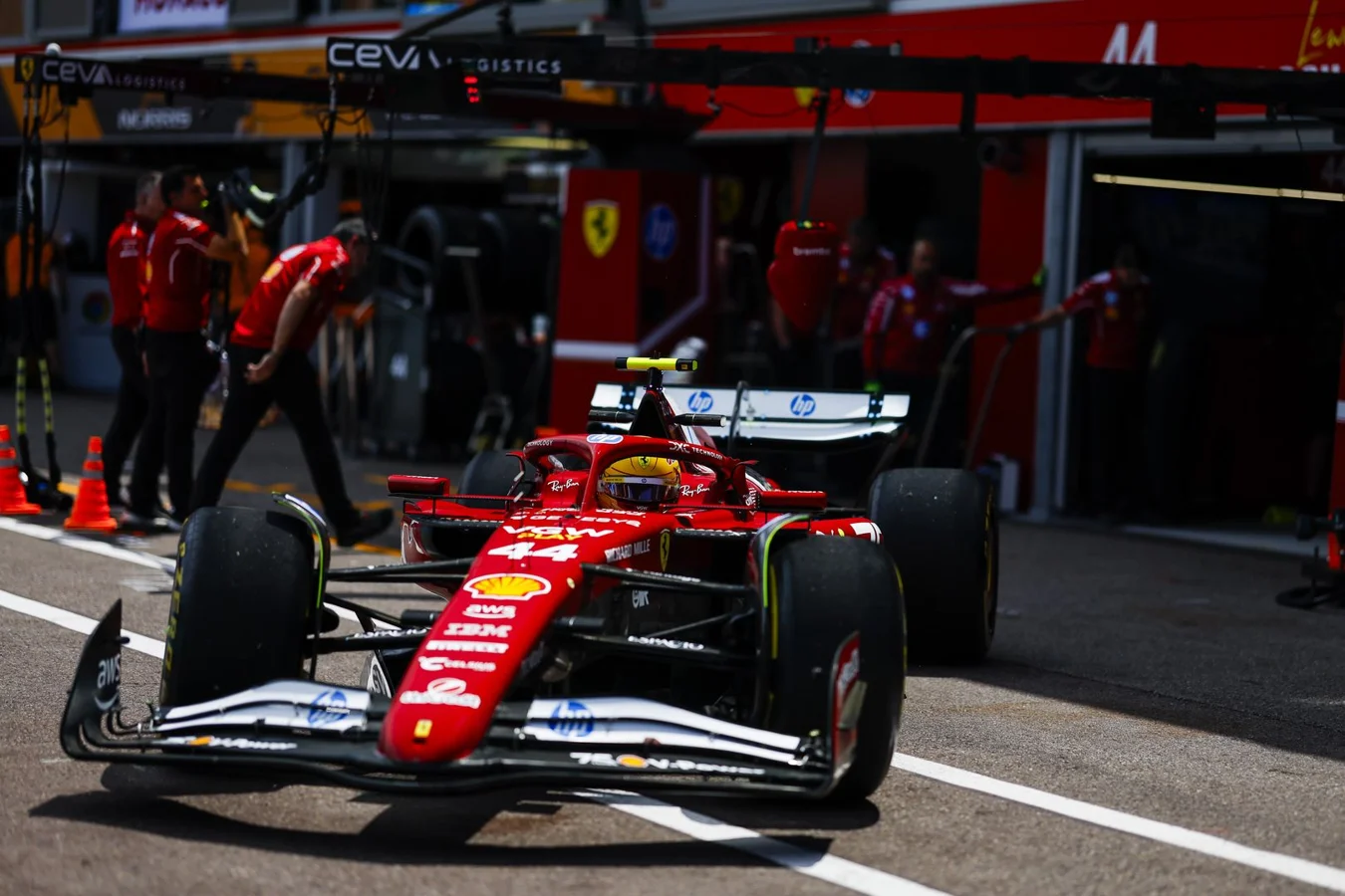 Lewis Hamilton's Ferrari radio confusion sparks tension questions at ...