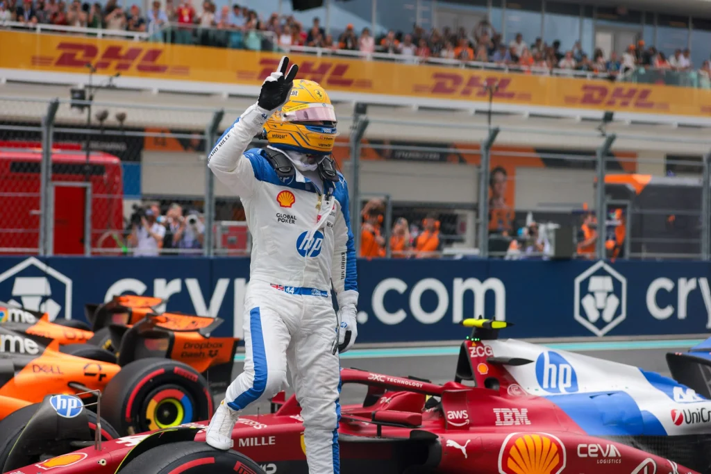 Lewis Hamilton’s bold Miami sprint strategy pays off with podium as he ...