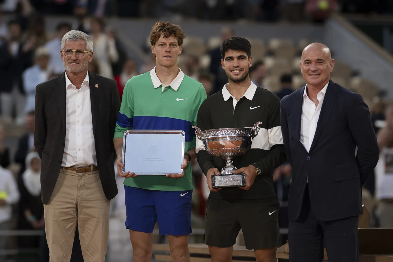 George Russell Witnesses Jannik Sinner’s Historic Wimbledon Victory ...