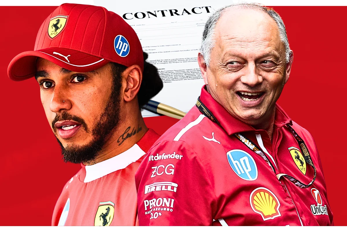 Lewis Hamilton Secures Multi-Year Ferrari Contract as Vasseur Renewal ...