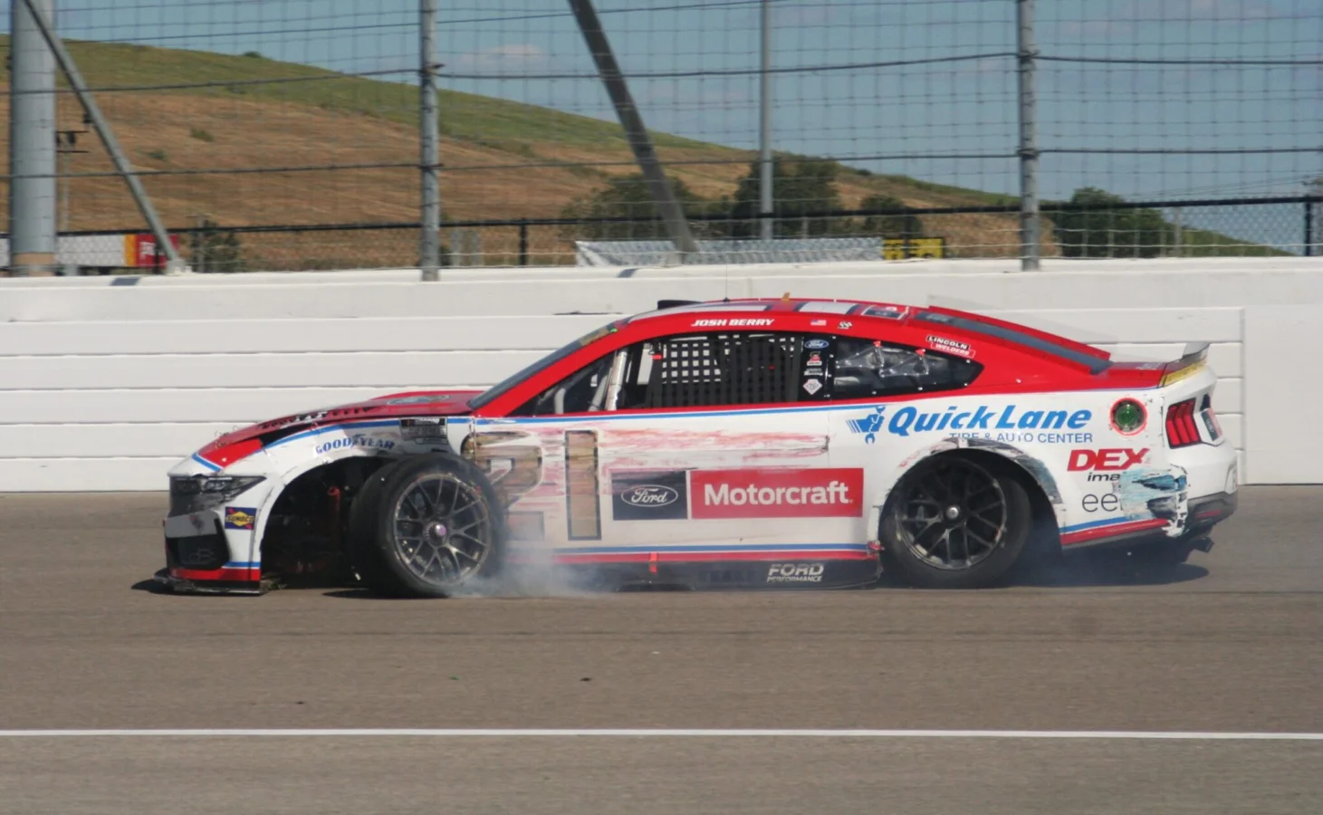 Josh Berry's Bristol Fire Exit Ends Playoff Hopes in Fiery Crash