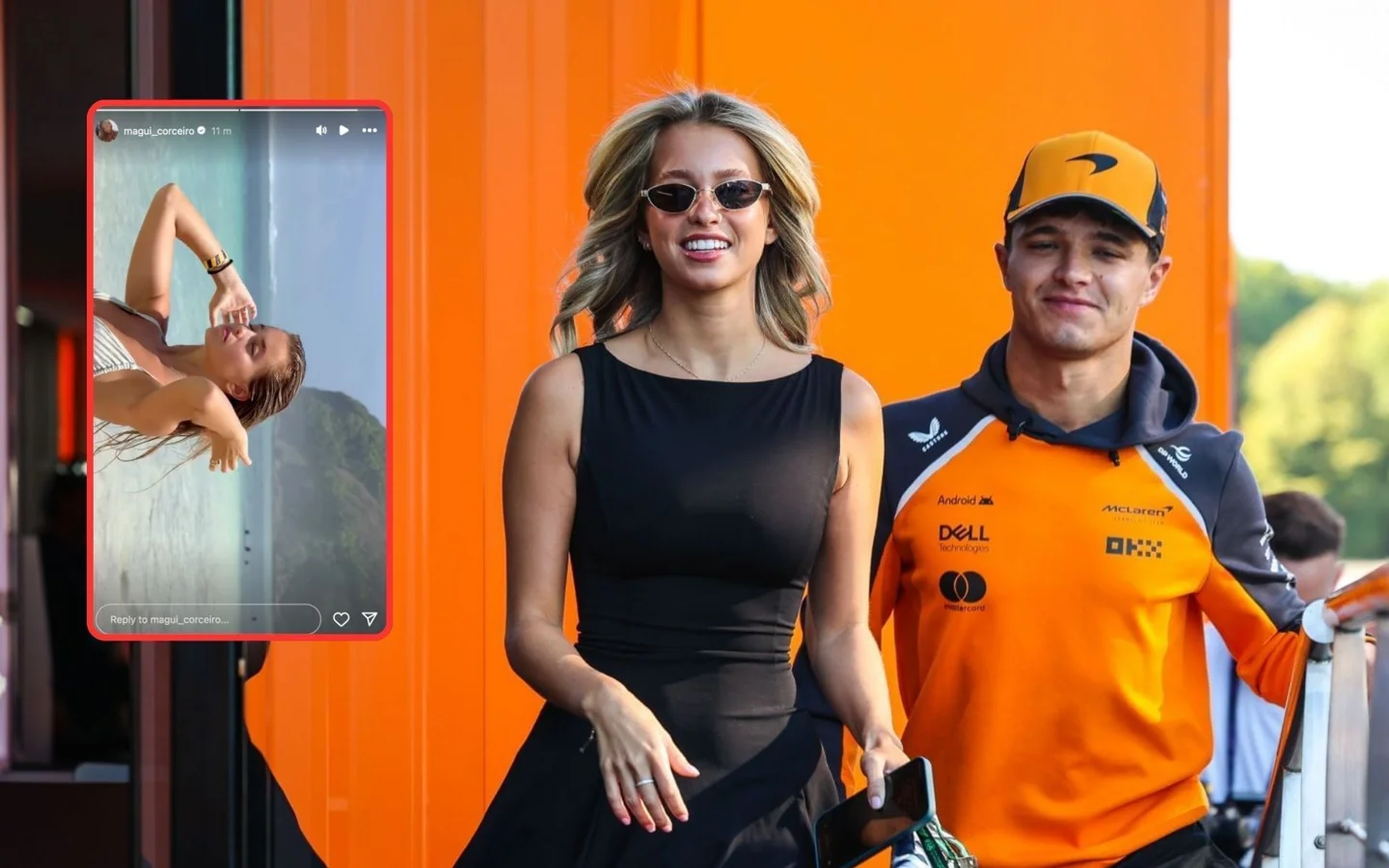Lando Norris’s Girlfriend Turns Heads on Bali Vacation