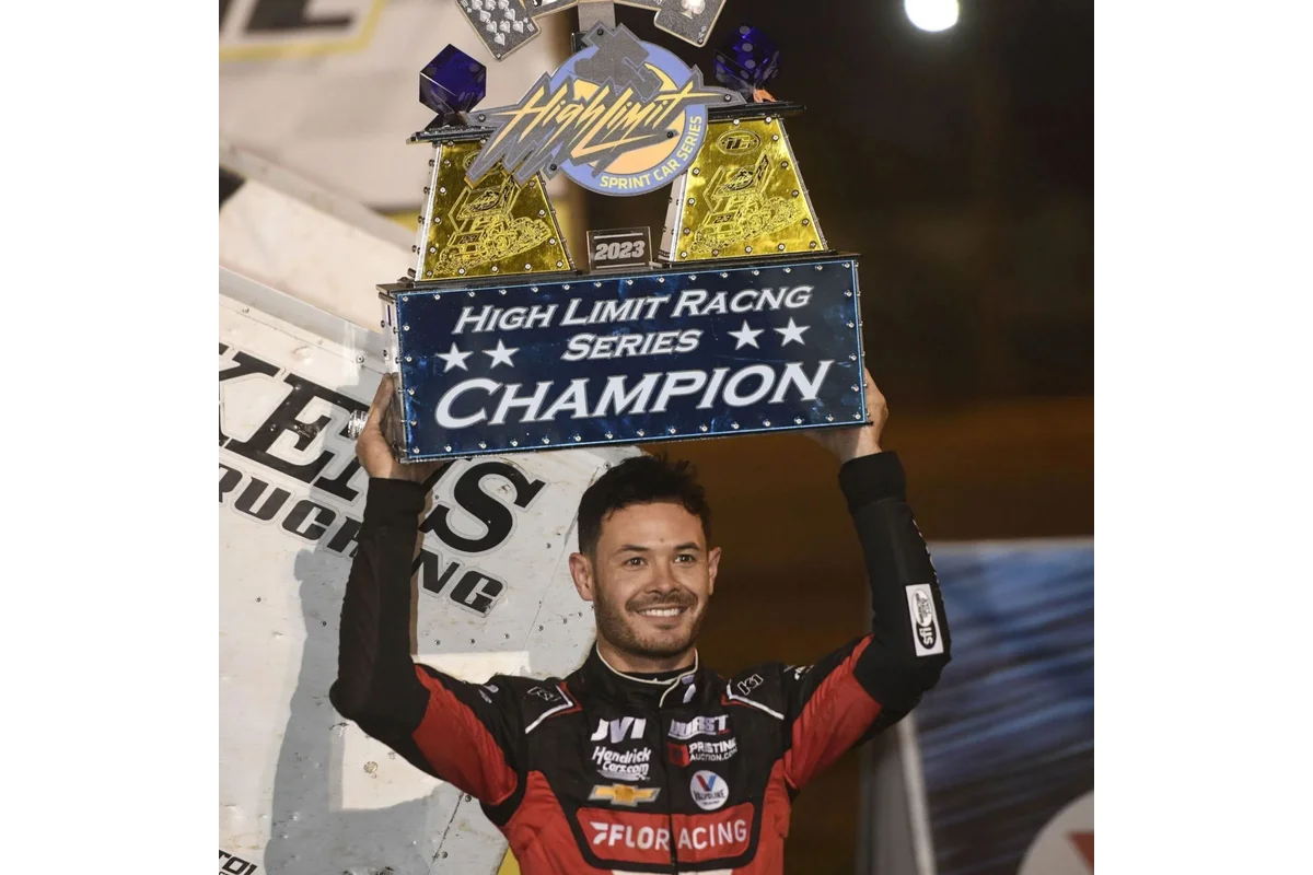 Kyle Larson Defends High Limit International Title in Perth