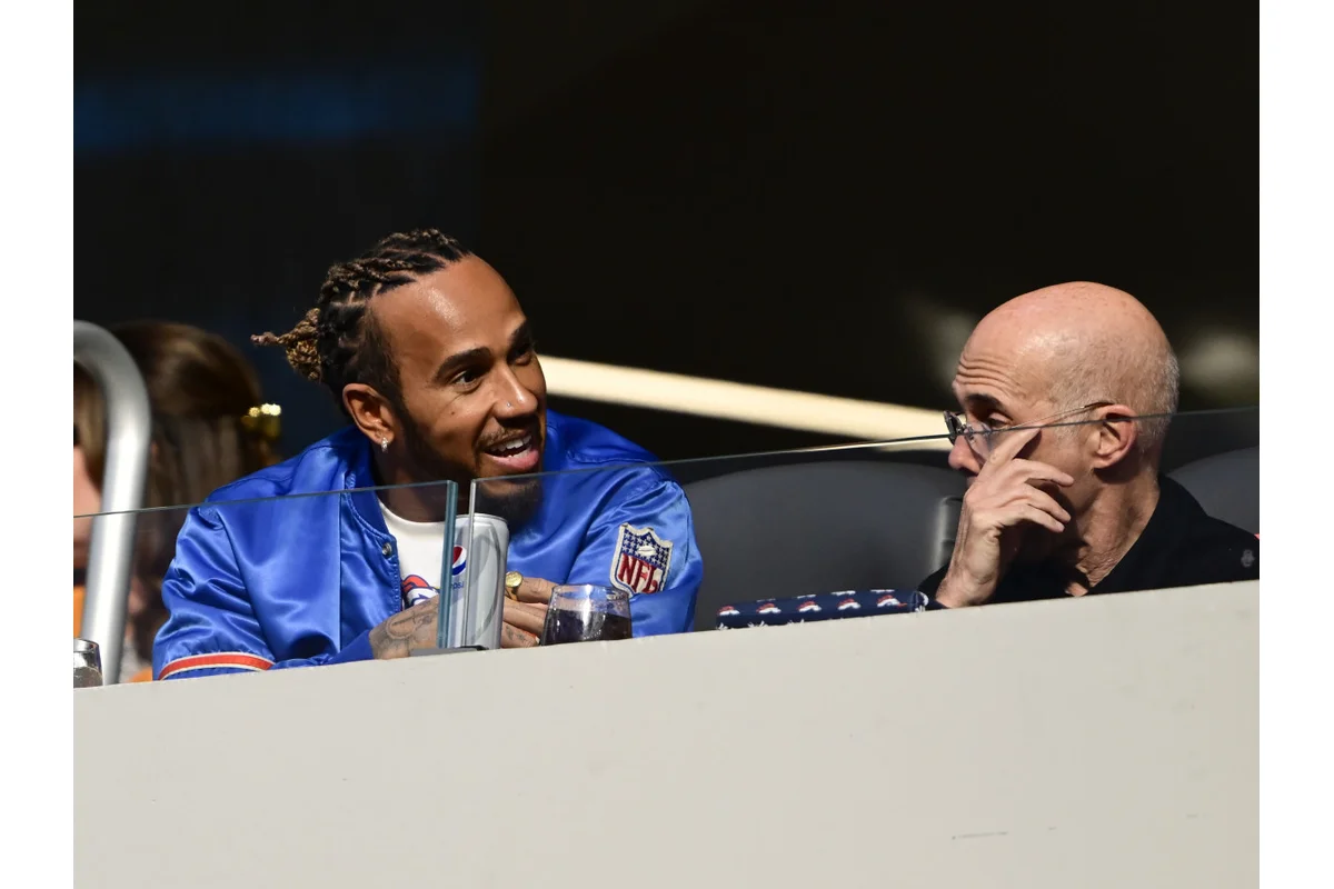 Lewis Hamilton's Denver Broncos Reaction Goes Viral After Title Win