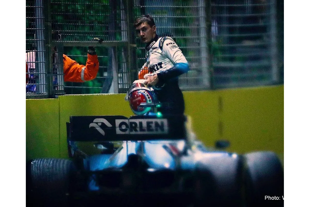 George Russell Reveals "Too Dangerous" Mercedes Ground Effect Test