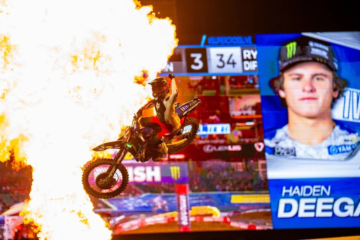 Haiden Deegan’s Smart Play Secures Back-to-Back Supercross Wins
