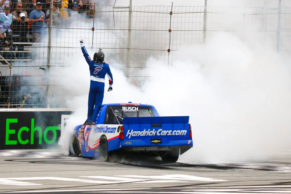 Kyle Busch Won’t Hold Back Racing Against Son Brexton