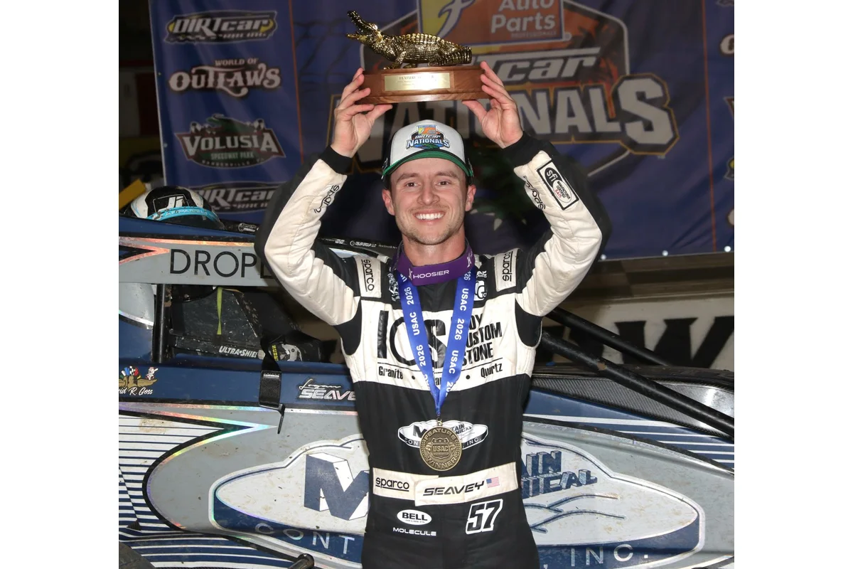 Jake Swanson Dominates as Logan Seavey Clinches DIRTcar Title