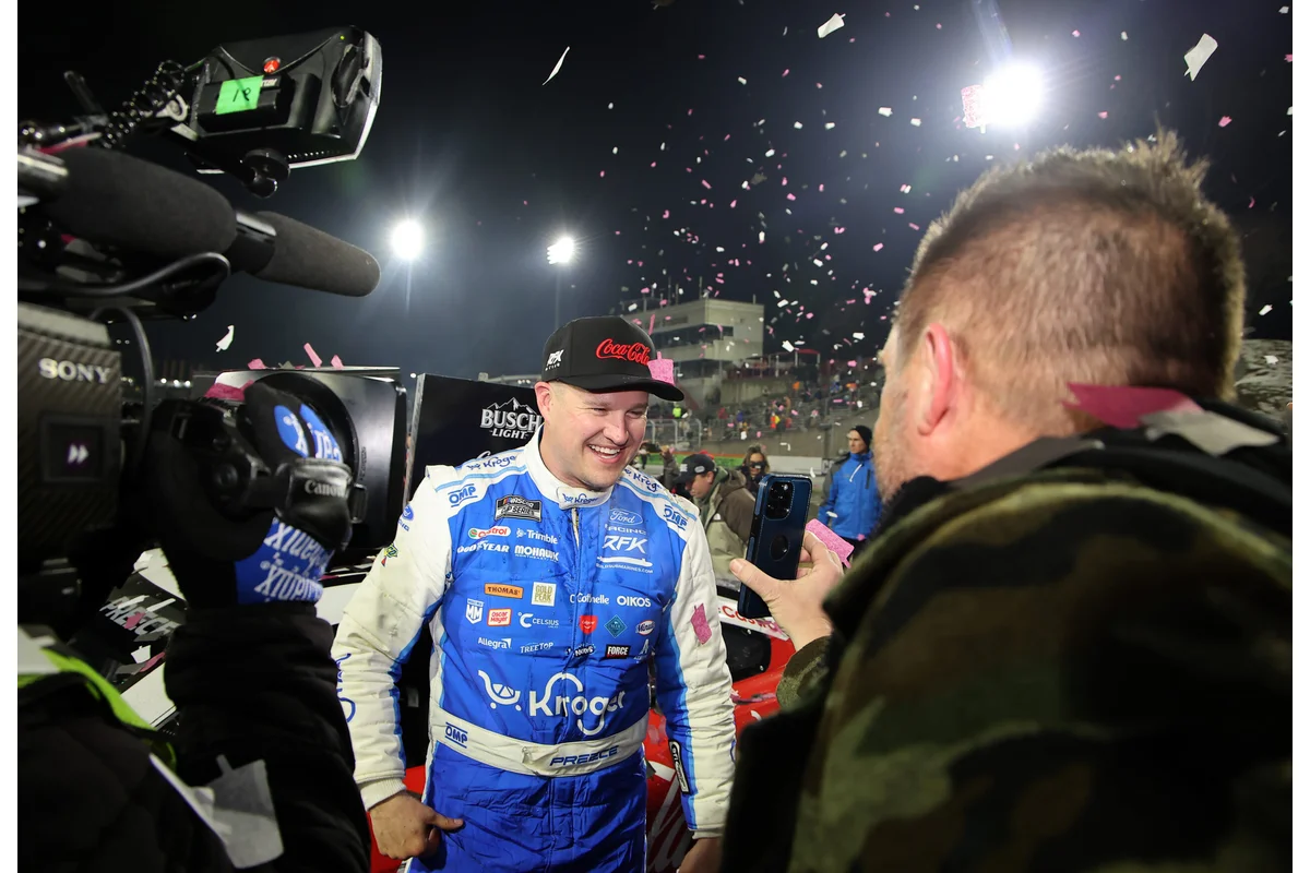 Ryan Preece Triumphs in Stormy Cook Out Clash Comeback