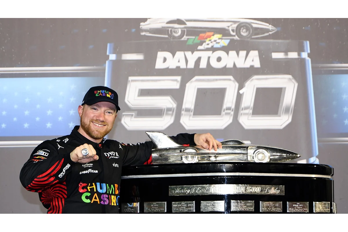 Tyler Reddick Rockets to #1 After Stunning Daytona Win