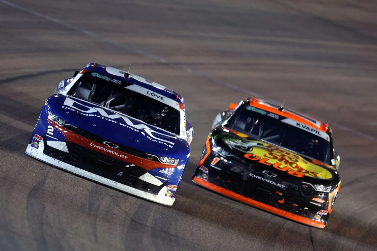 Justin Allgaier Snatches Win from Jesse Love in Phoenix Race